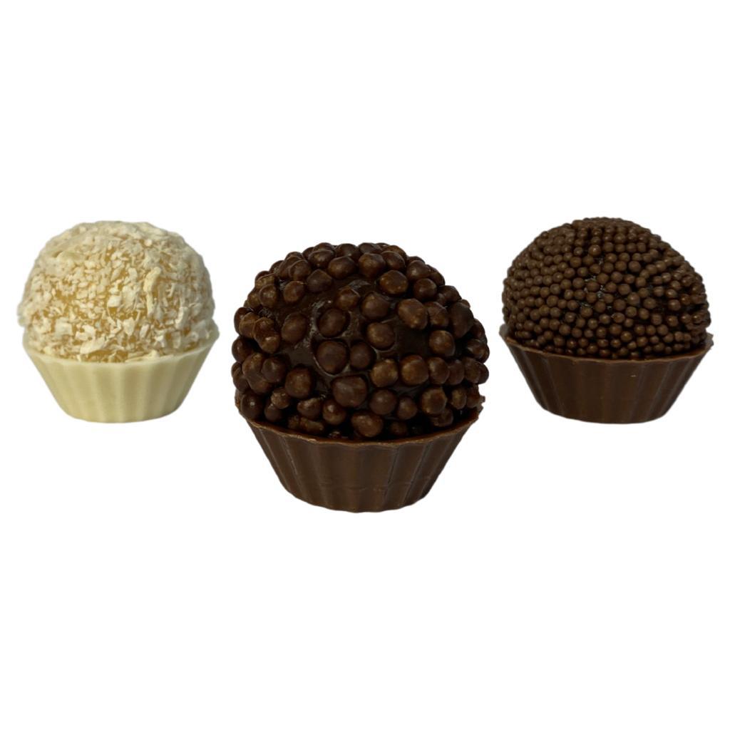 FORMA CHOCOLATE Forminha brigadeiro ESPECIAL NRO. 21 COM 8 CAVIDADES ...